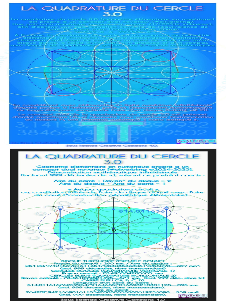LA QUADRATURE DU CERCLE 3.0 | PDF