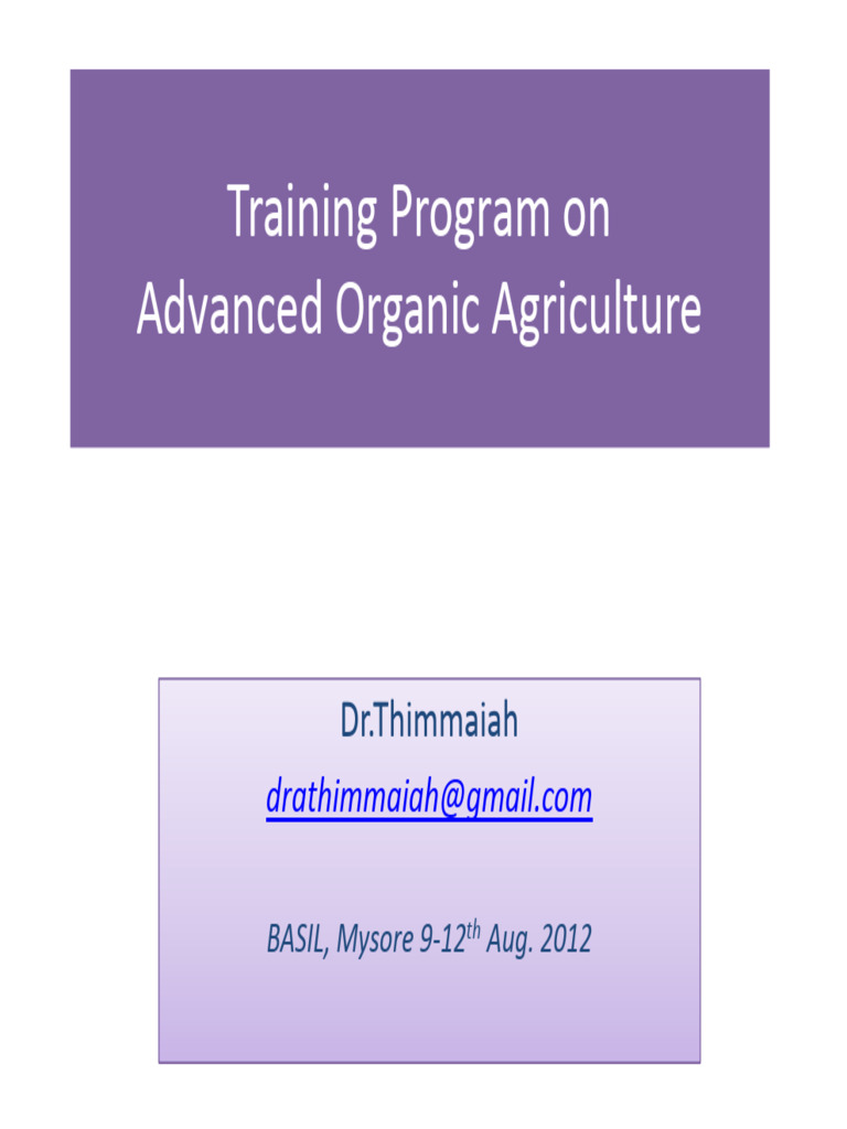 Beneficial Effective Organisms (BASIL) | PDF | Compost | Soil