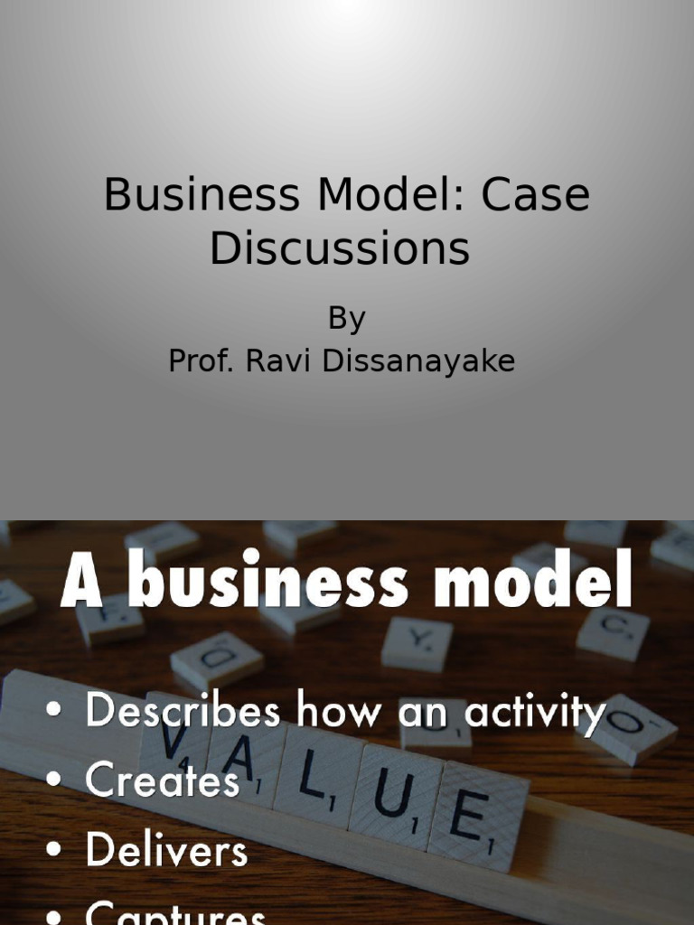 Business Model | PDF | Business Model | Business