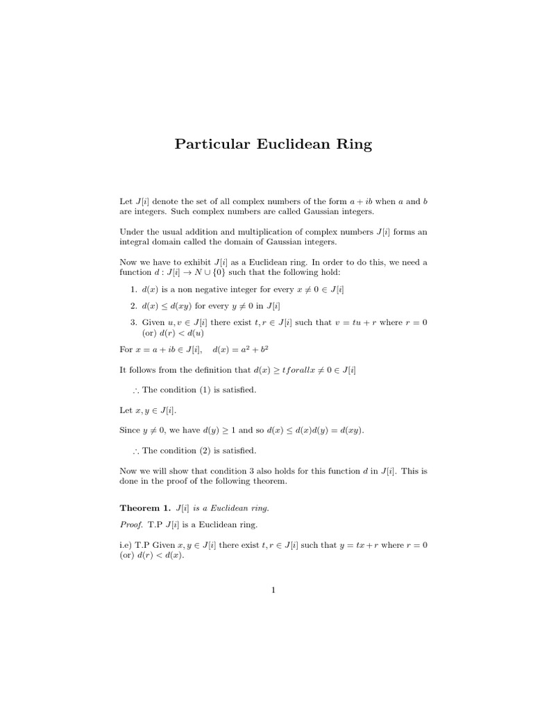 doc5 | PDF | Integer | Ring (Mathematics)