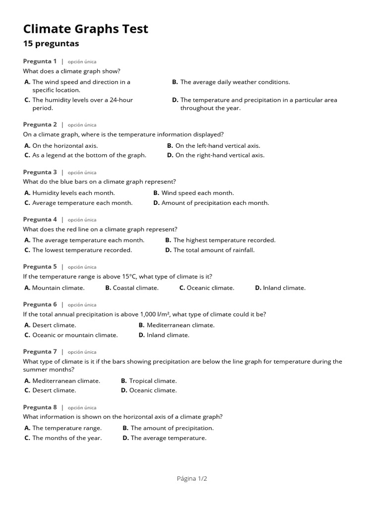 Climate_Graphs_Test | PDF | Oceanic Climate | Climate