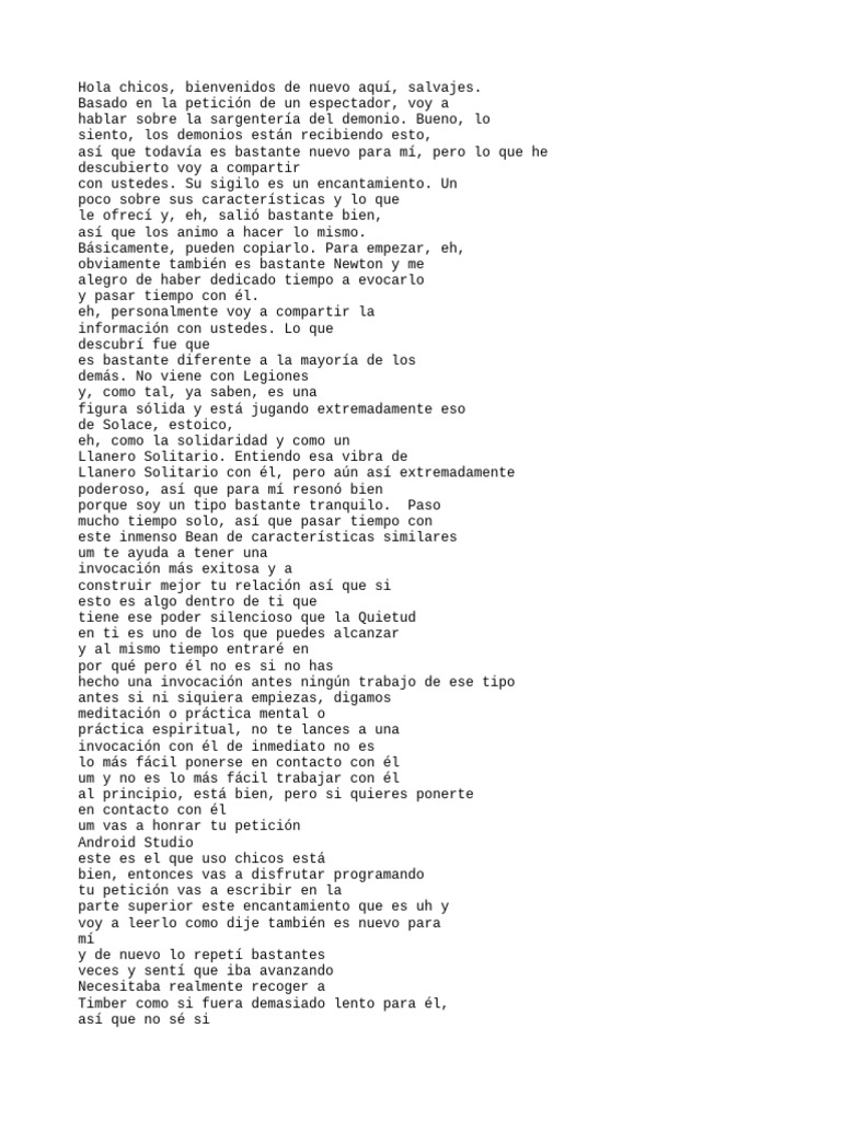 [Spanish] Demon Sargatanas Invocation, Sigil & Info [DownSub.com] | PDF ...