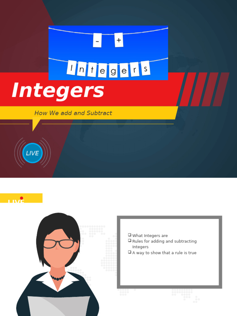 Adding Subtracting Integers | PDF | Elementary Mathematics | Arithmetic