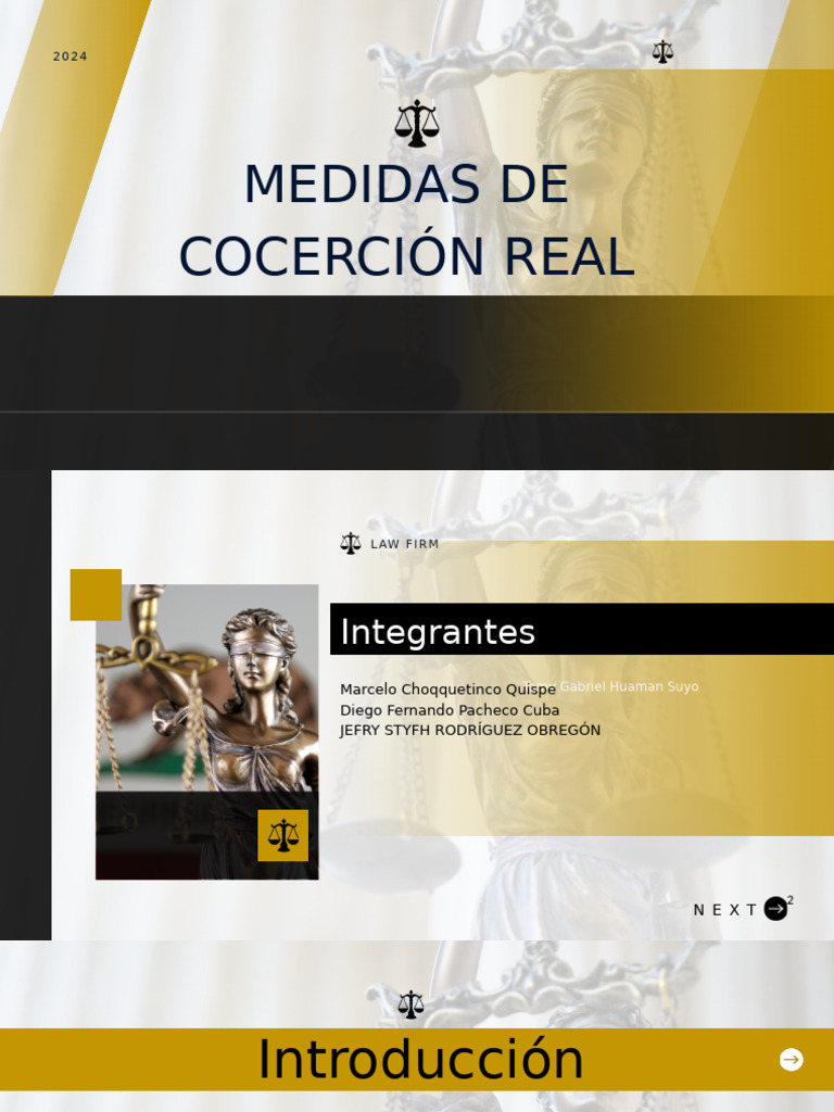 Medidas de Coerción Real | PDF | Castigos | Multa (pena)