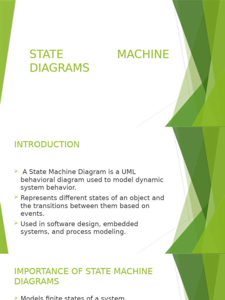 State Machine Diagrams | PDF