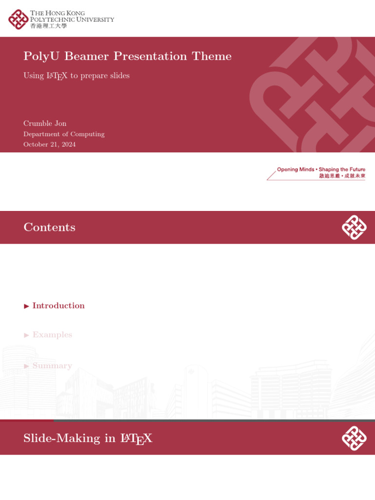 Polyu Beamer Slides | PDF | Typefaces | Printing