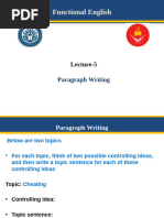 Understanding TEA Paragraph Structure | PDF | Evidence | Information