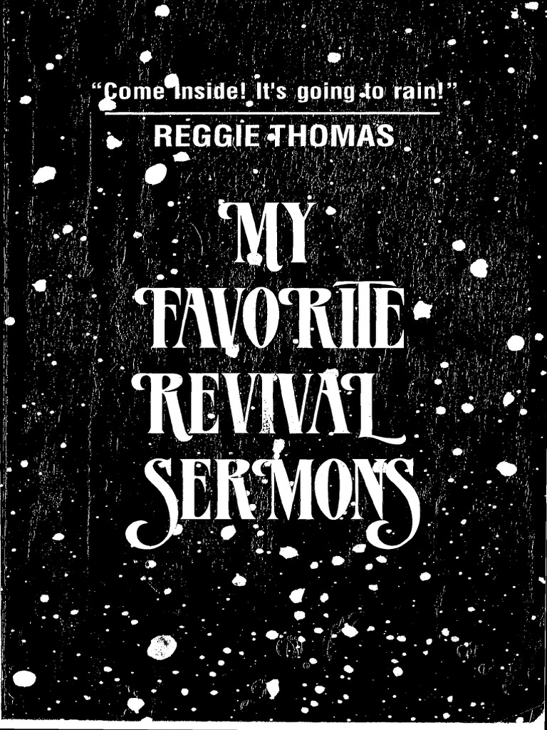 My Favorite Revival Sermons | PDF | Jesus | Baptism