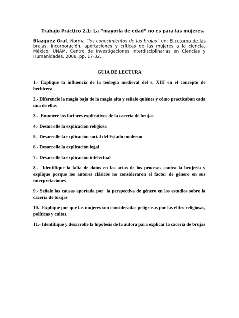 Guía de Lectura | PDF