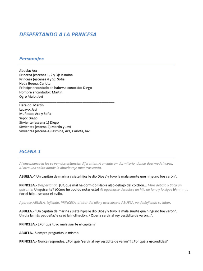 Despertando A Princesa | PDF