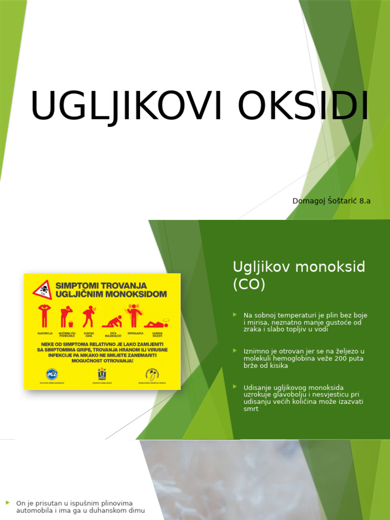 Ugljikovi Oksidi | PDF