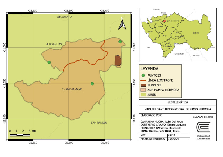 MAPA ANP PAMPA HERMOSA | PDF