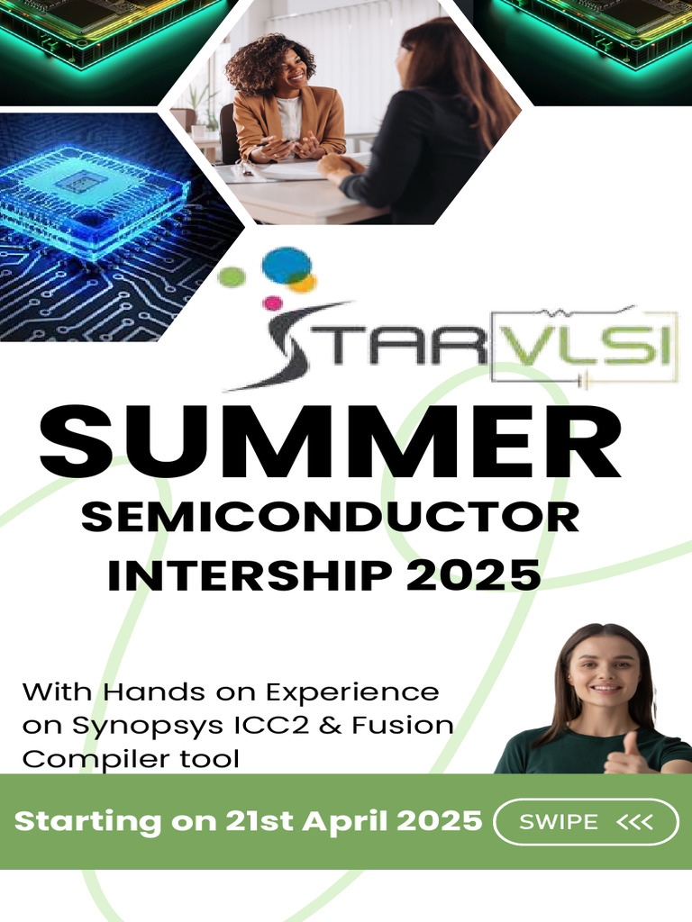 VLSI Internship Program 2025 in Chennai | PDF