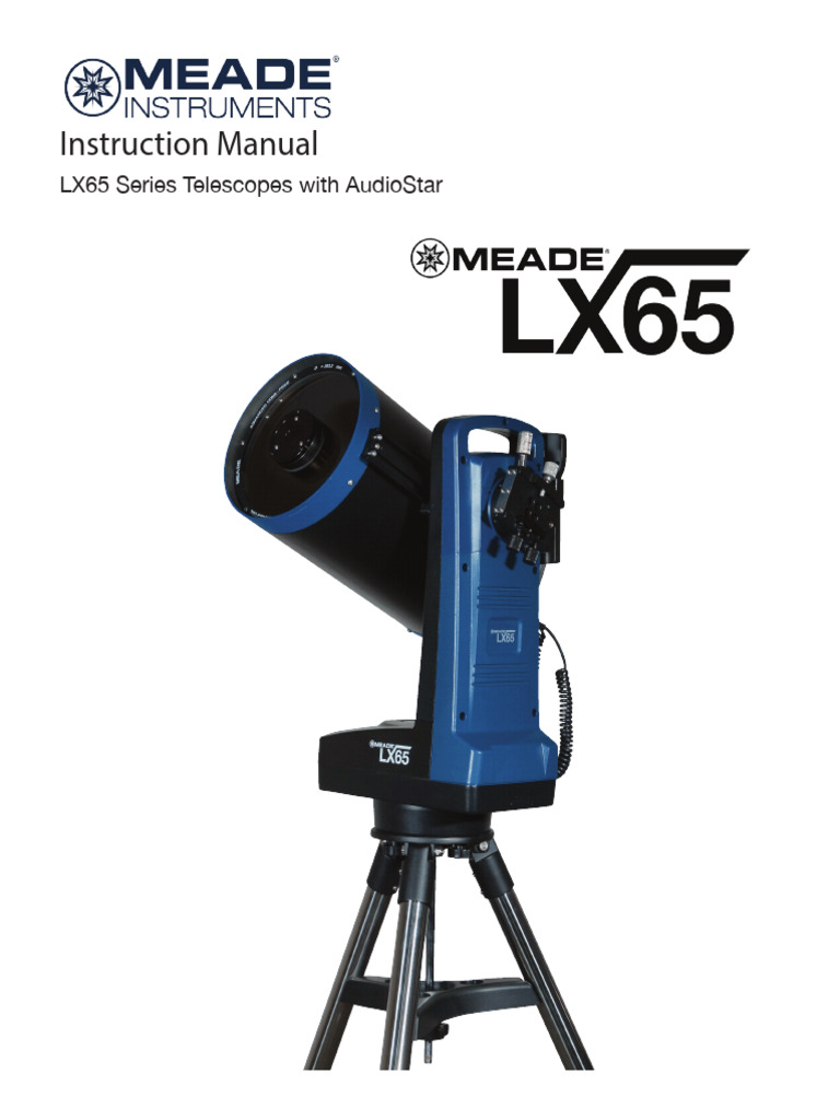 LX65 Series Manual 08092018B | PDF | Telescopic Sight | Optics