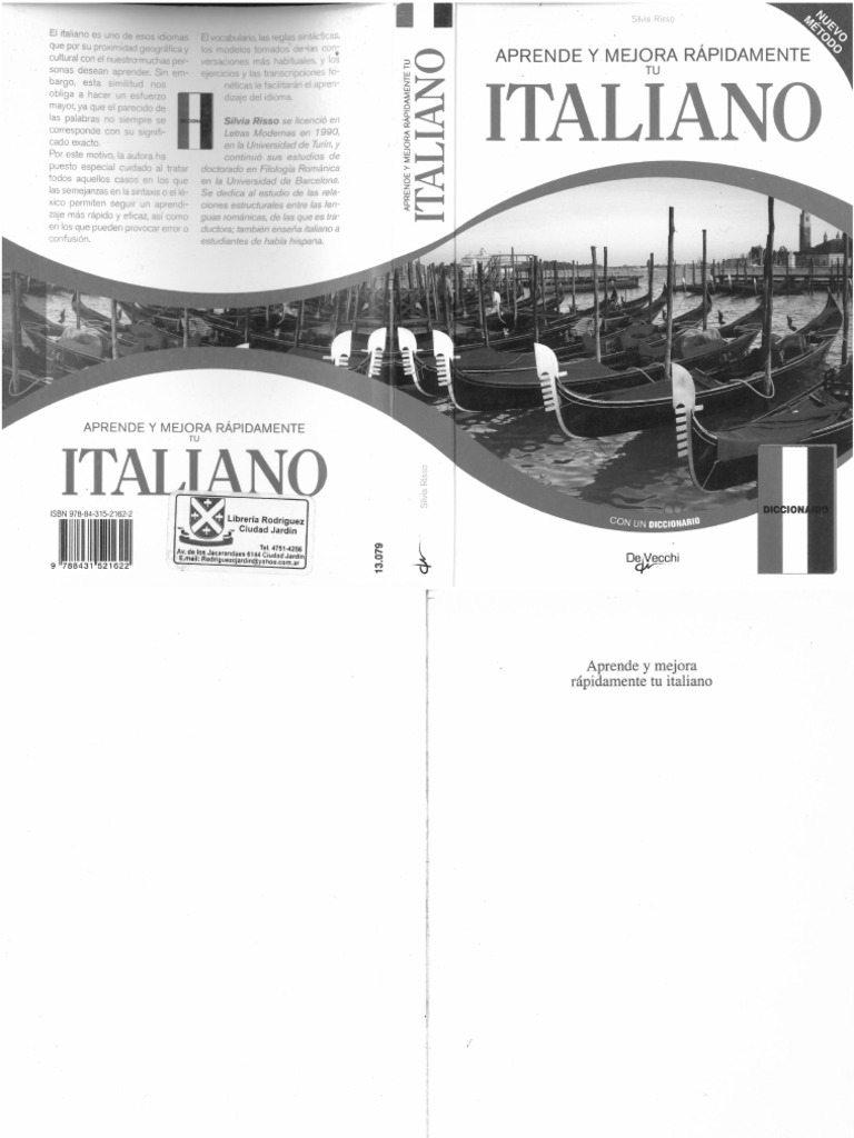 LIBRO Aprende y Mejora Rapidamente Tu Italiano - Silvia Risso | PDF