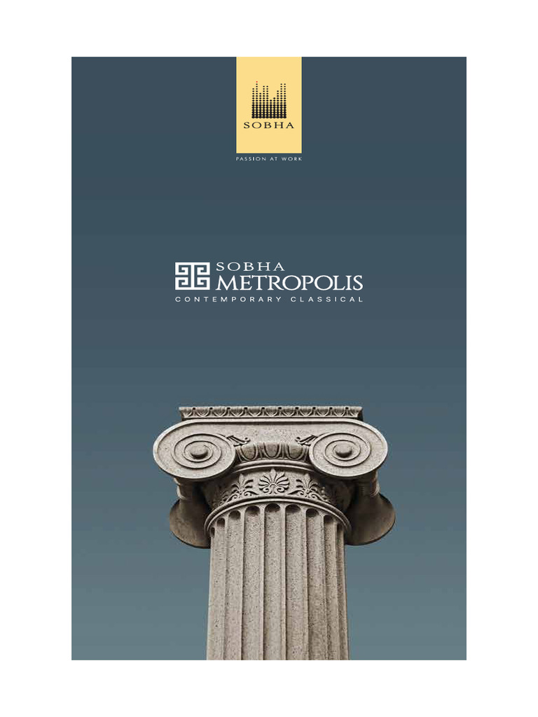 Sobha Metropolis Floor Plans. | PDF