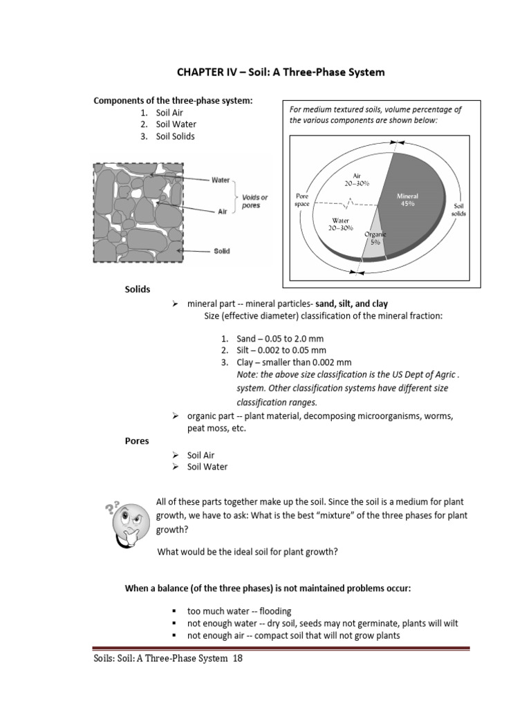 Understanding Soil's Three Phases | PDF | Soil | Rock (Geology)