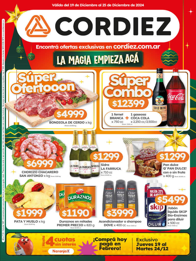 CORDIEZ Volante 1307 | PDF | Alimentos