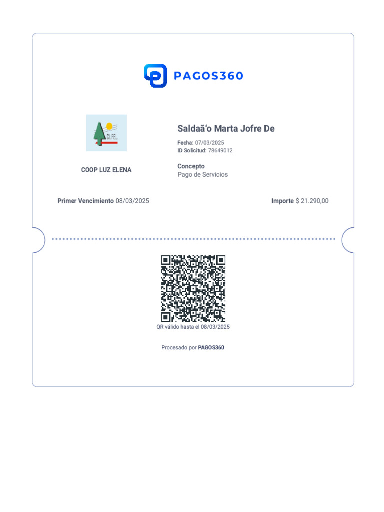 QR - Pagos360 | PDF