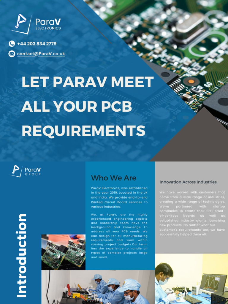 ParaV PCB Design Services | PDF | Printed Circuit Board | Electrical ...