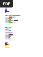 CXC 2026 Study Timetable | PDF