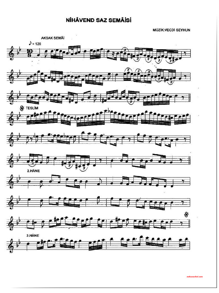 Saz Eseri 2234 | PDF