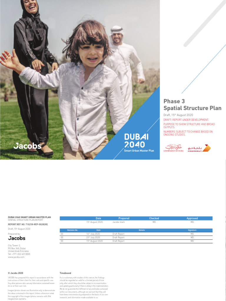 Dubai Urban Masterplan 2040 | PDF | Dubai | Strategic Planning