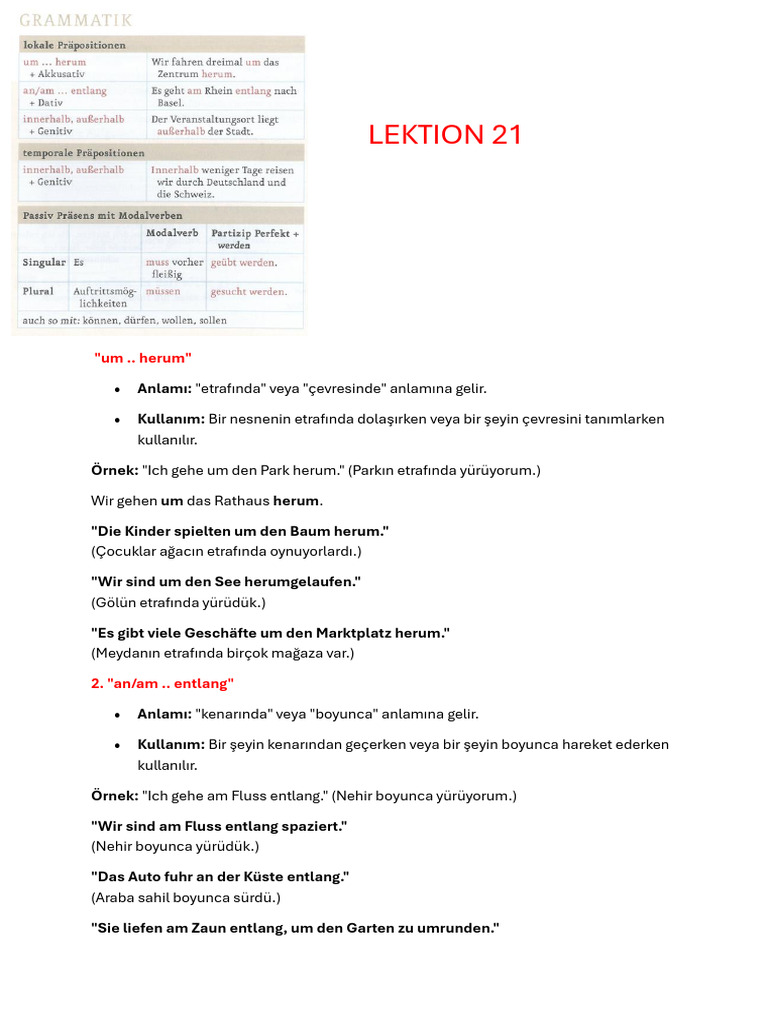 LEKTION 21t | PDF