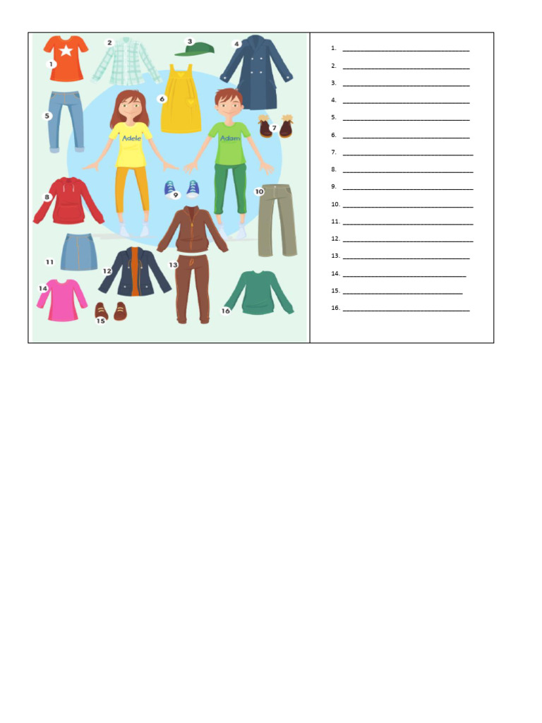 Clothes | PDF