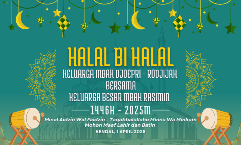 MMT Halal Bihalal 2025 en Kendal | PDF