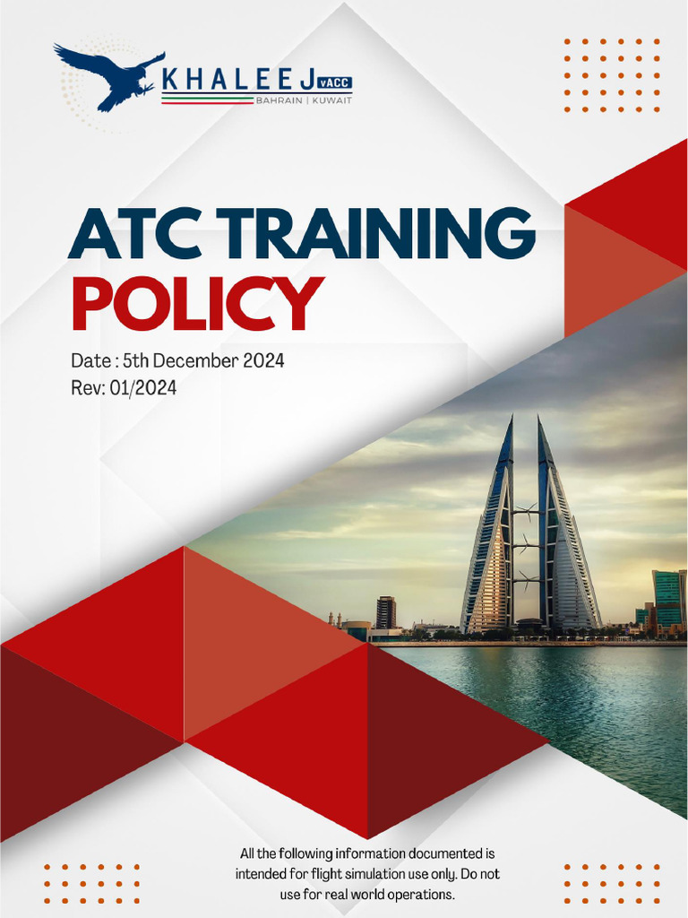 Khaleej vACC ATC Policy | PDF | Air Traffic Control