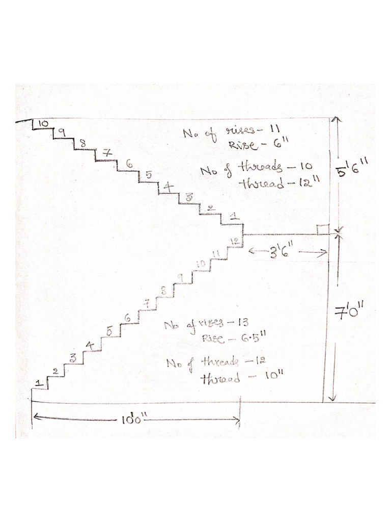 Stair Case Design | PDF