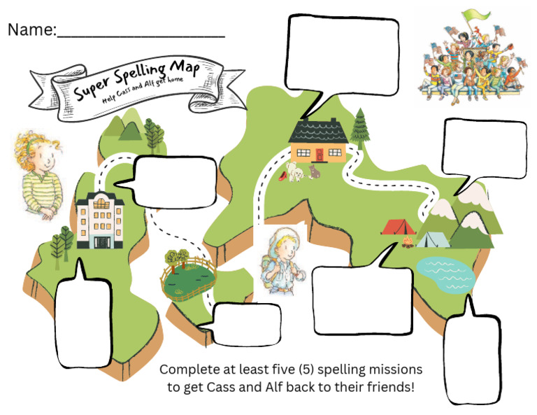 Super Spelling Map | PDF