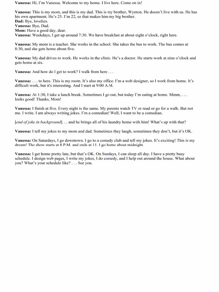 Intro - Unit 6 - Video Script | PDF