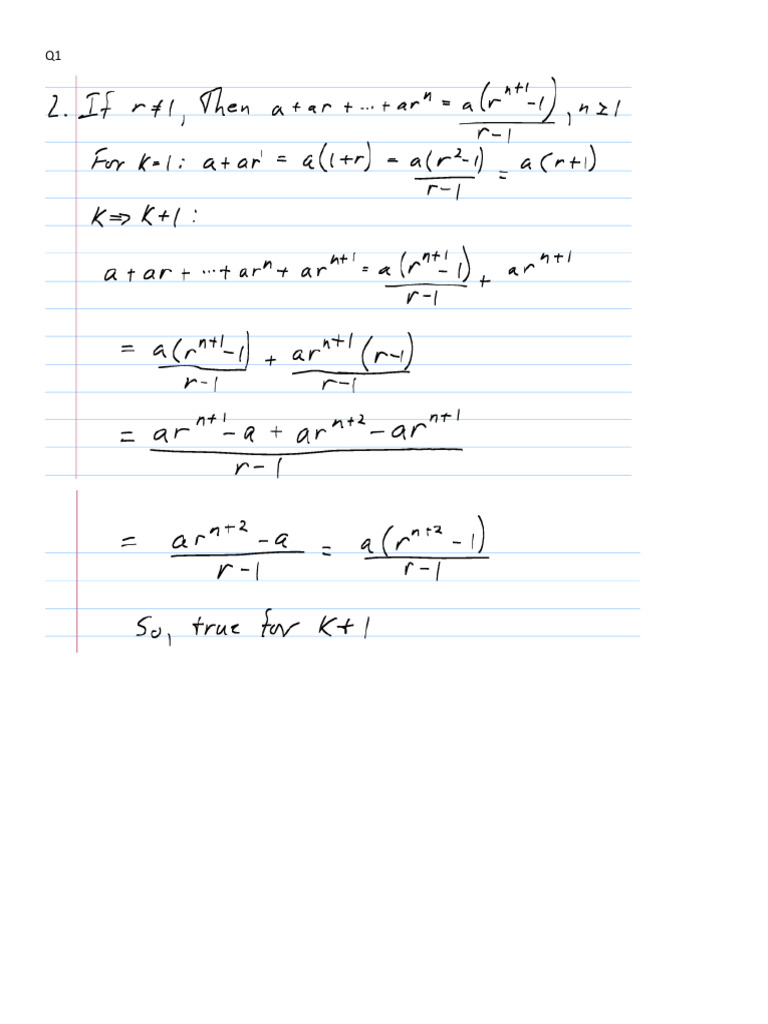 Mid Term 2024-2025 Spring Season Number Theory (Answer Sheet) | PDF