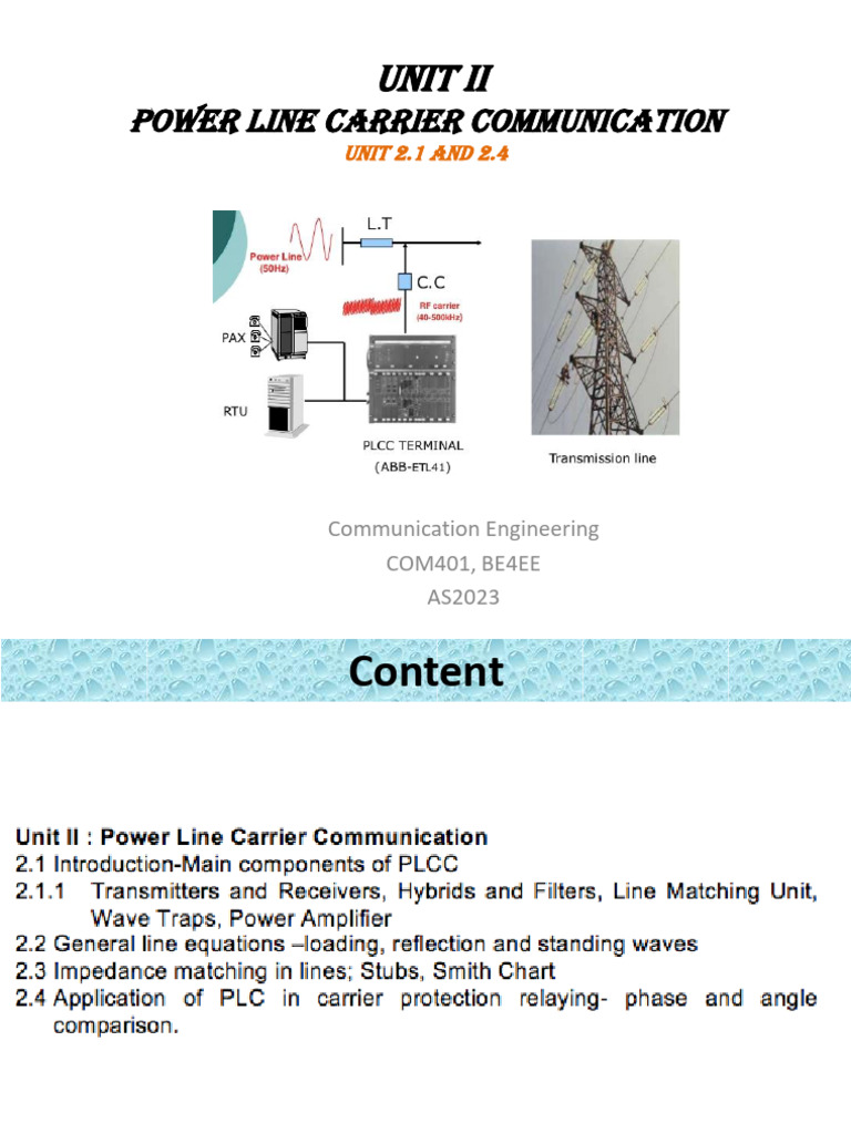Unit - 2.1 2.4 - PLCC | PDF | Capacitor | Electromagnetism