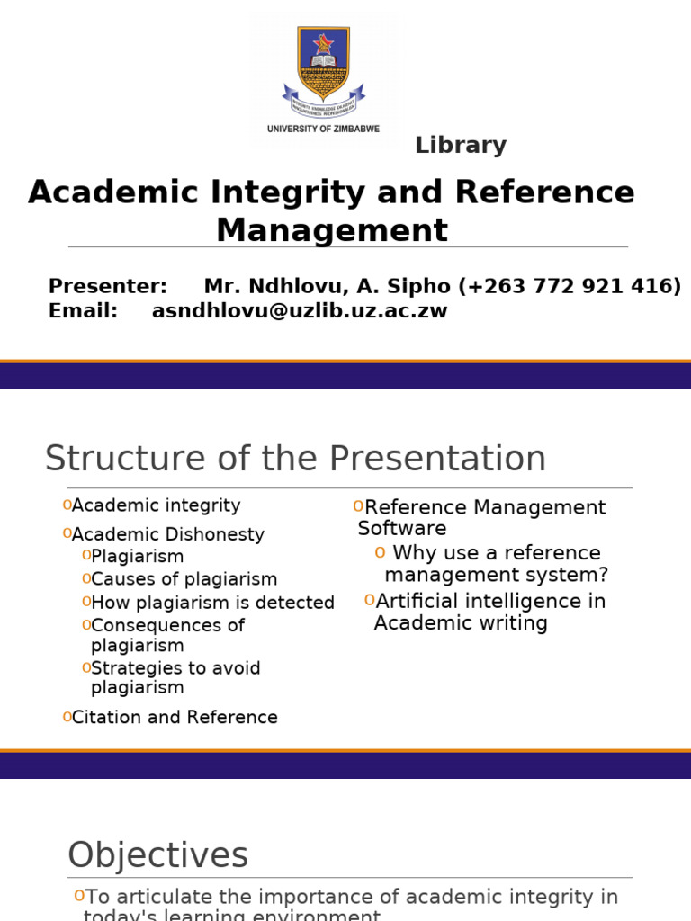 Academic Integrity & Plagiarism Prevention | PDF | Plagiarism ...