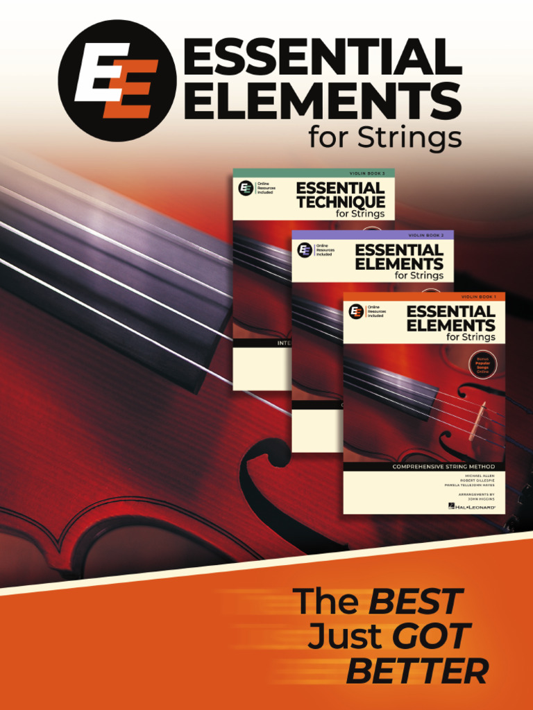 Essential Elements for Strings Update | PDF | String Instruments ...