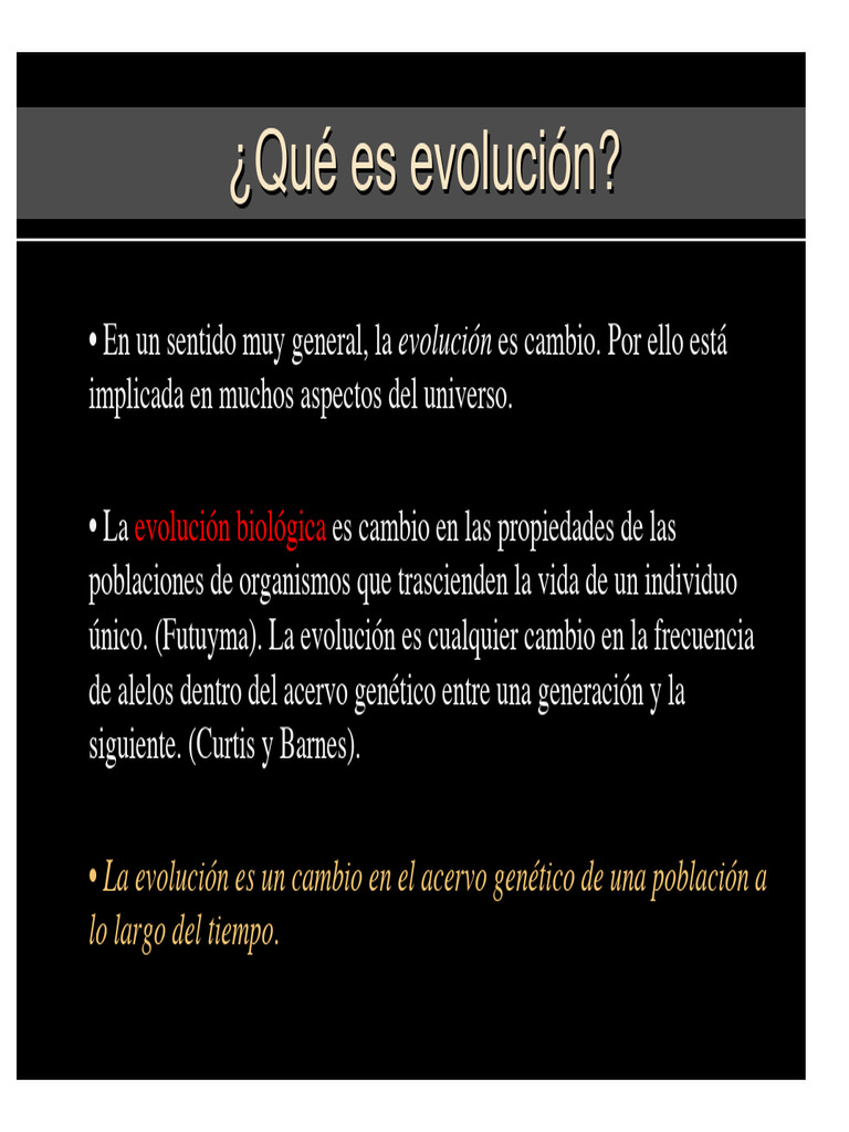 Evidencias de la Evolución | PDF | Evolución | Homología (biología)