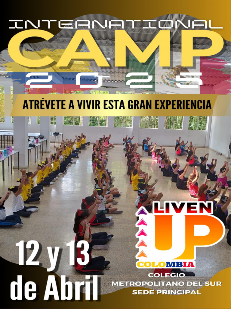 Campamento 2025 Liven Up Colombia PDF Definitivo | PDF