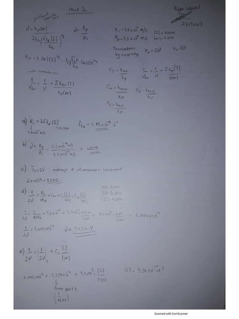 HW2 Answers | PDF
