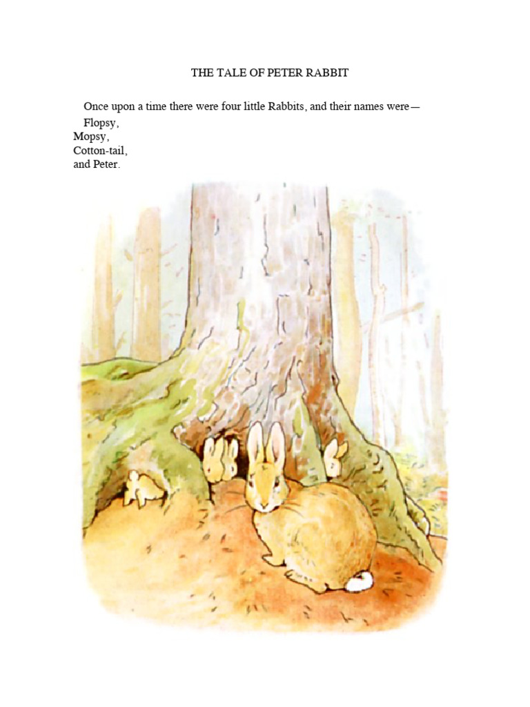 Potter, Beatrix - THE TALE OF PETER RABBIT | PDF