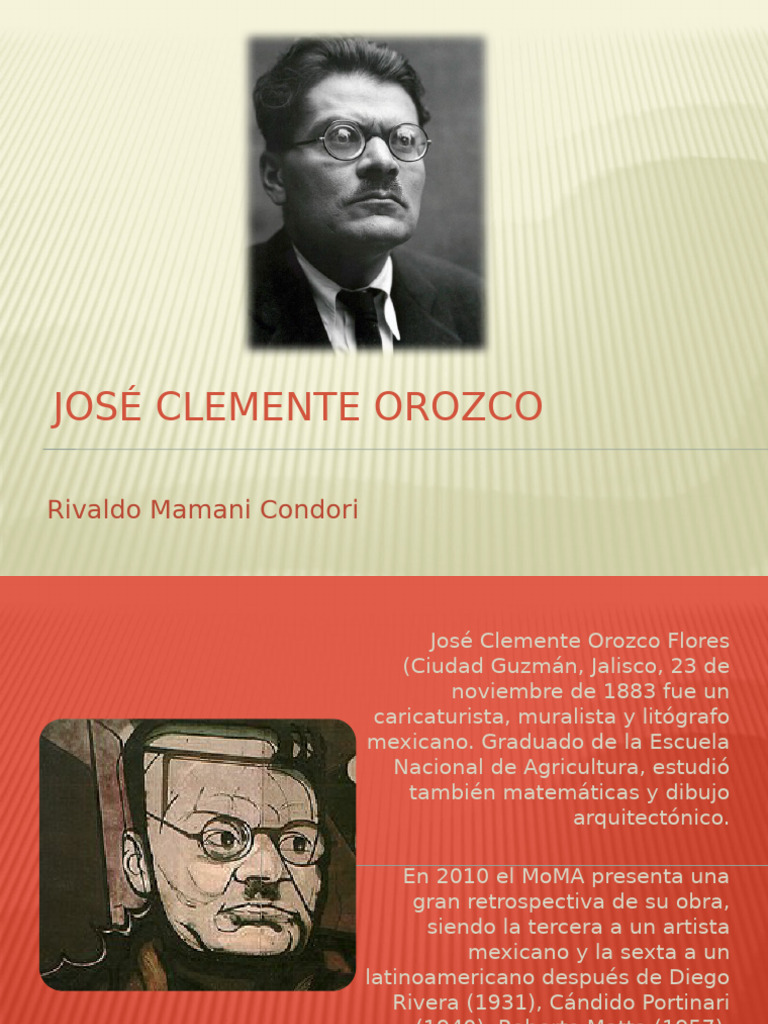 José Clemente Orozco | PDF | Las artes | Pinturas