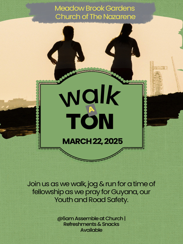 Mbgcotn Walk A Ton Flyer | PDF