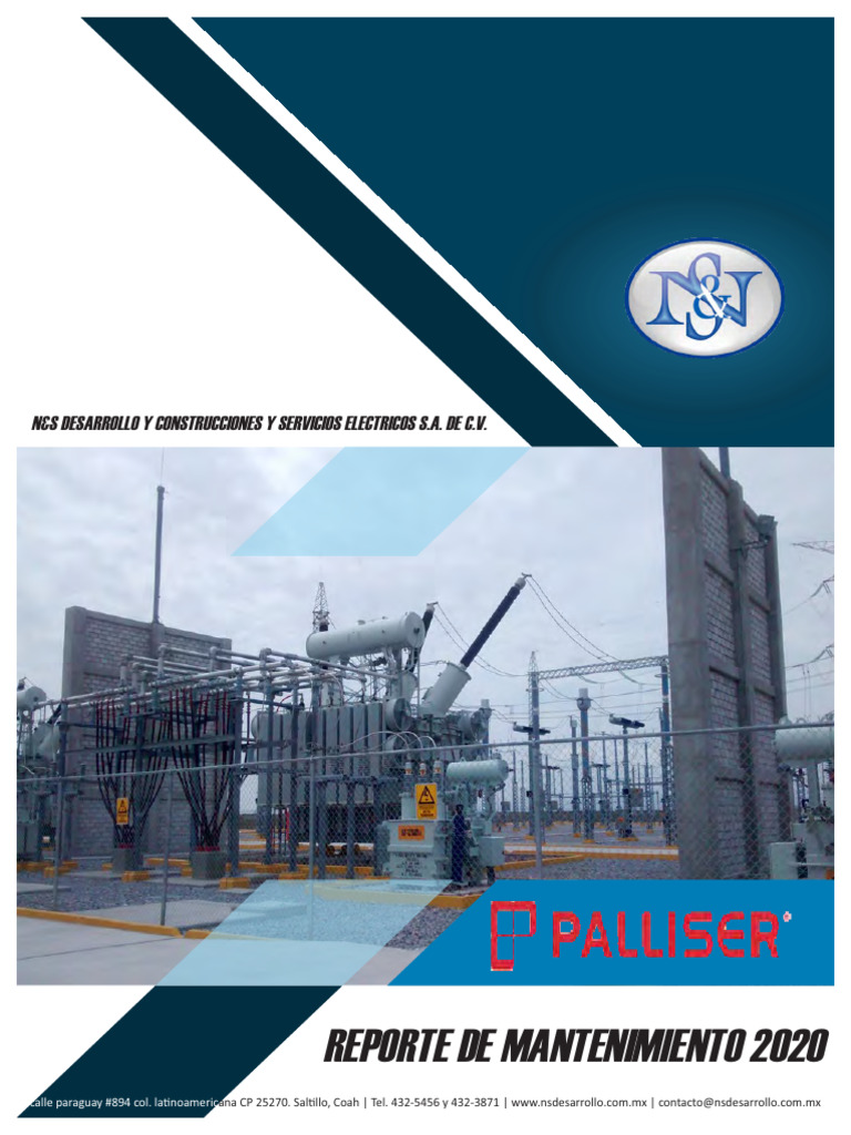 Mtto A Subestacion | PDF | Transformador | Equipo eléctrico