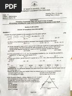 Challenging IGCSE Maths Questions | PDF | Area | Equations