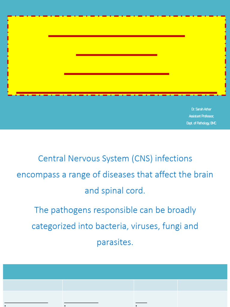 CNS Infections: Types and Diagnosis | PDF | Meningitis | Human Diseases ...