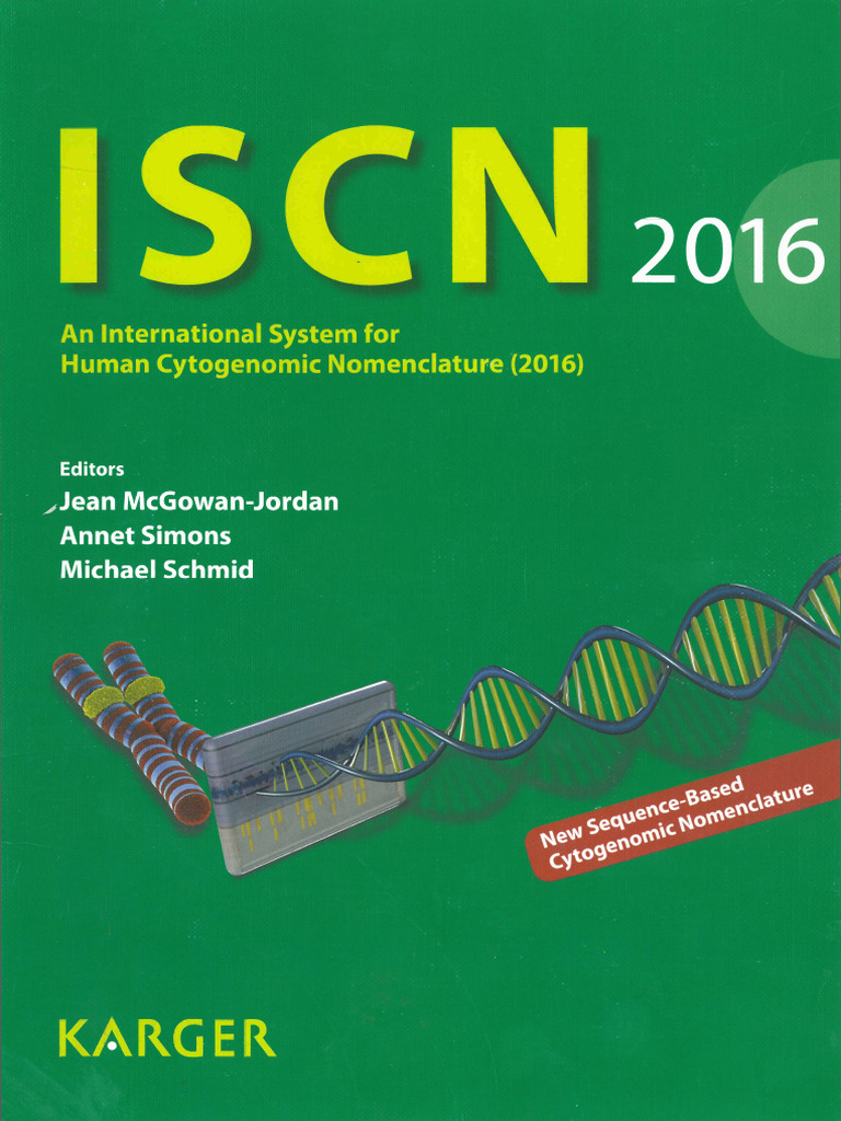 Iscn 2016 | PDF | Fluorescence In Situ Hybridization | Cytogenetics