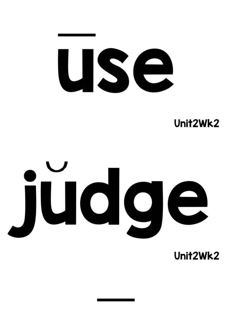 Unit 2 Week 2 Word Study | PDF