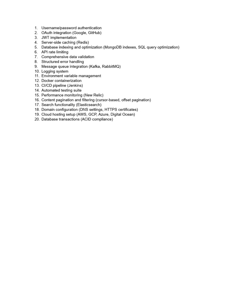 Web Development Project Checklist | PDF